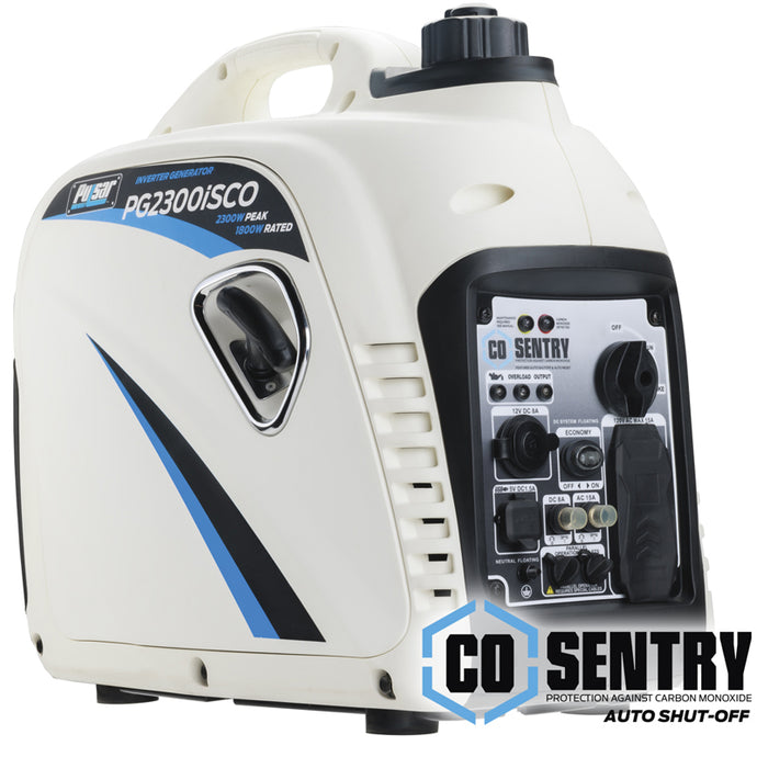 2,300 Watt Inverter Generator with CO Sentry PG2300iSCO – Pulsar Power ...