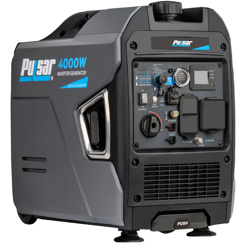 4,000 Watt Dual-Fuel Inverter Generator with Remote Start – Pulsar ...