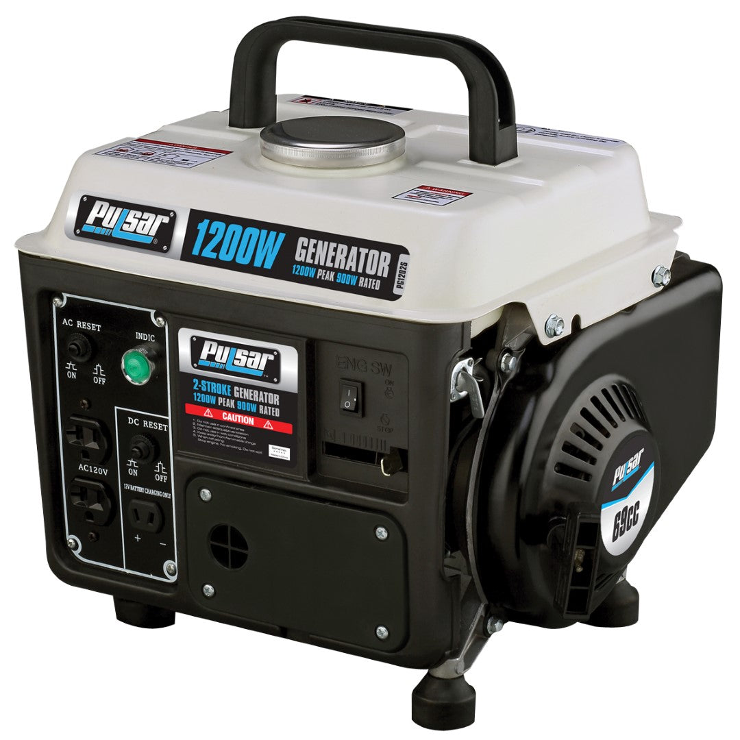 1,200 Watt 2-Cycle Generator PG1202SA – Pulsar Power Equipment