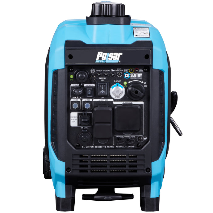 4,000 Watt Dual-Fuel Inverter Generator with CO Sentry PG4000BiSRCO ...